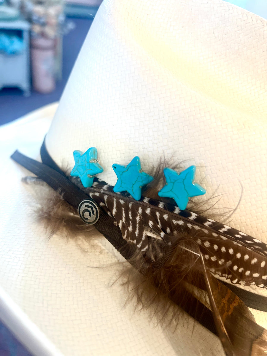 Turquoise Star Falling Stars Hat Pin – Vintage Bliss AZ